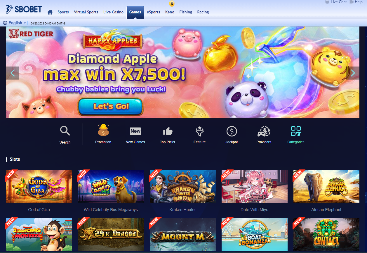 SBOBET Review - Updated on April, 2023